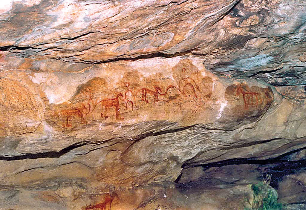 Bihar: Kaimur Rock Paintings